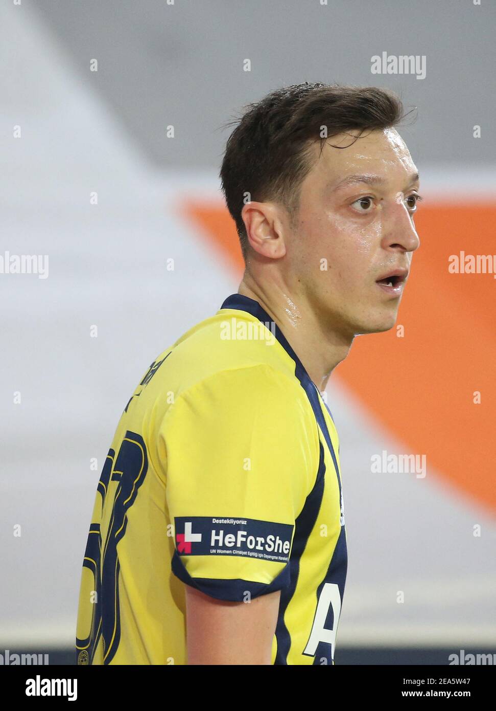 FenerbahceâÂ€Â™s Mesut Ozil, during Fenerbahce - Galatasaray Turkish ...