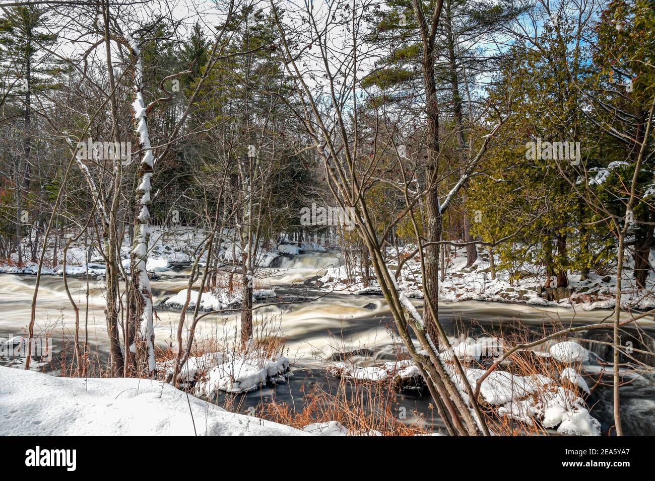 Cordova Falls Conservation Area Crowe River Cordova Lake Peterborough ...
