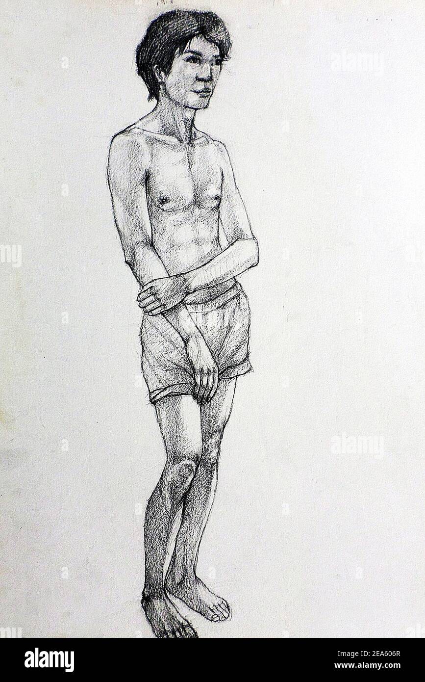 Art ,drawing ,fine art ,Out line ,shape ,man Stock Photo - Alamy