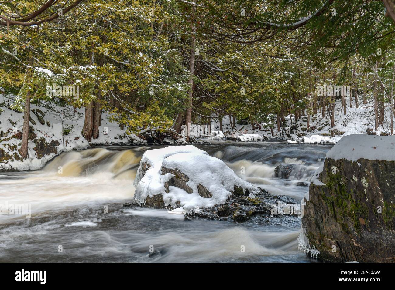 Cordova Falls Conservation Area Crowe River Cordova Lake Peterborough ...