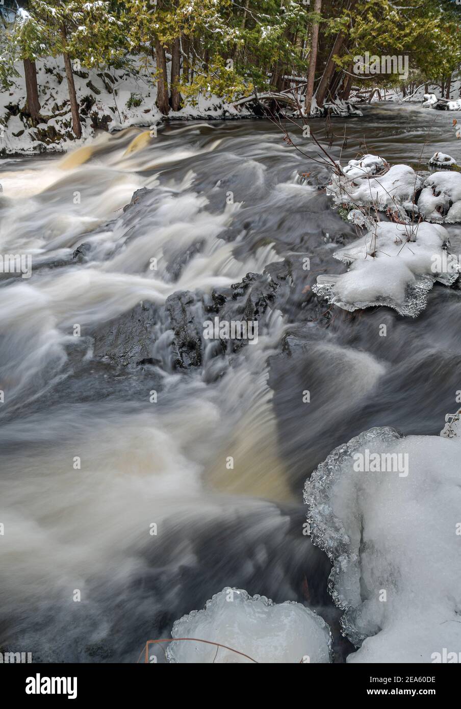 Cordova Falls Conservation Area Crowe River Cordova Lake Peterborough ...