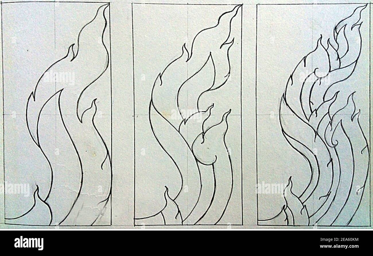 Art ,drawing ,Thai pattern, Ancient, Thai land Stock Photo - Alamy