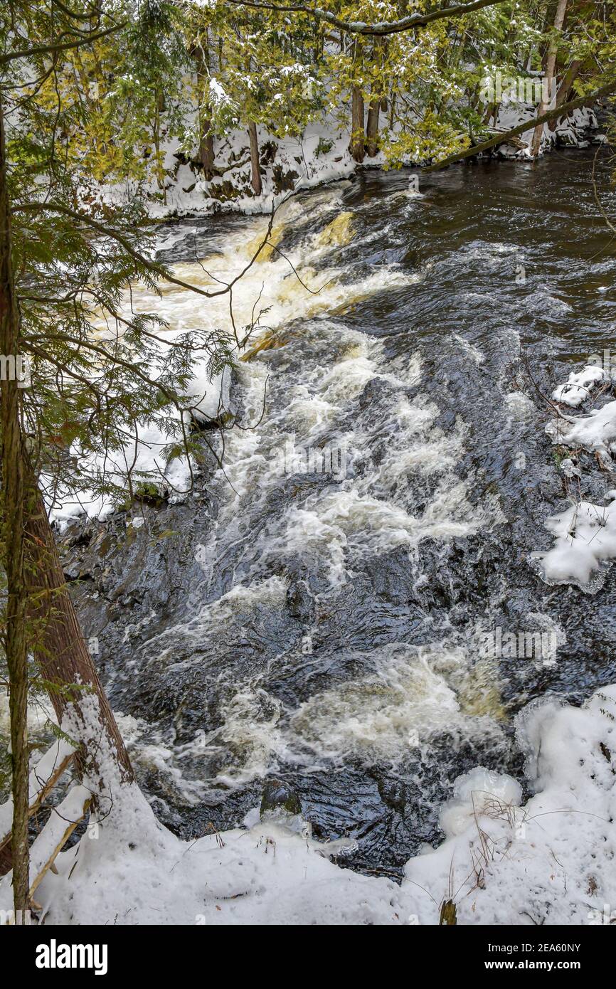 Cordova Falls Conservation Area Crowe River Cordova Lake Peterborough ...