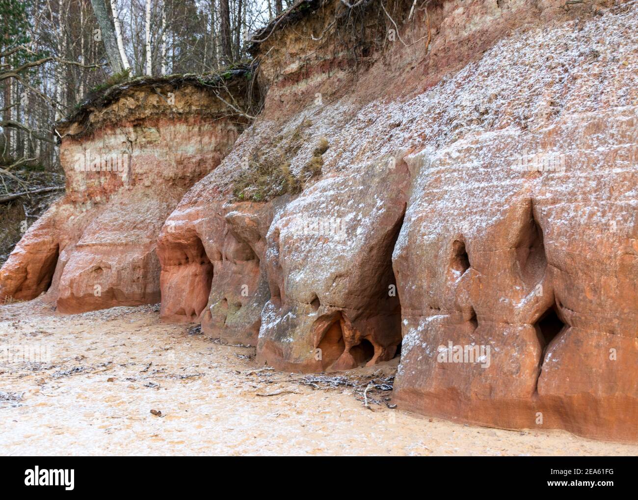 Devonian outcrops hi-res stock photography and images - Alamy