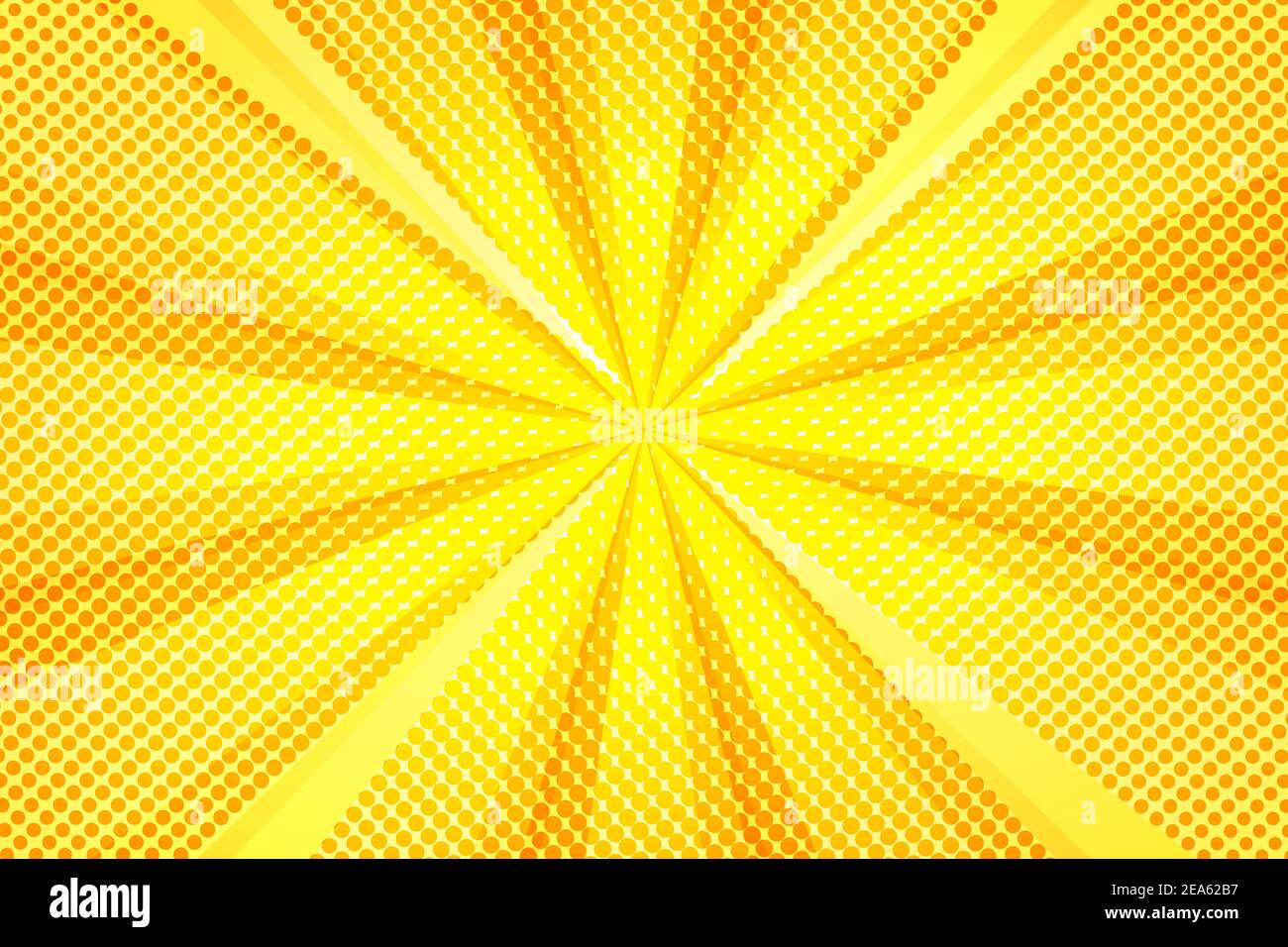 Pop art colorful comics book magazine cover. Round orange background ...