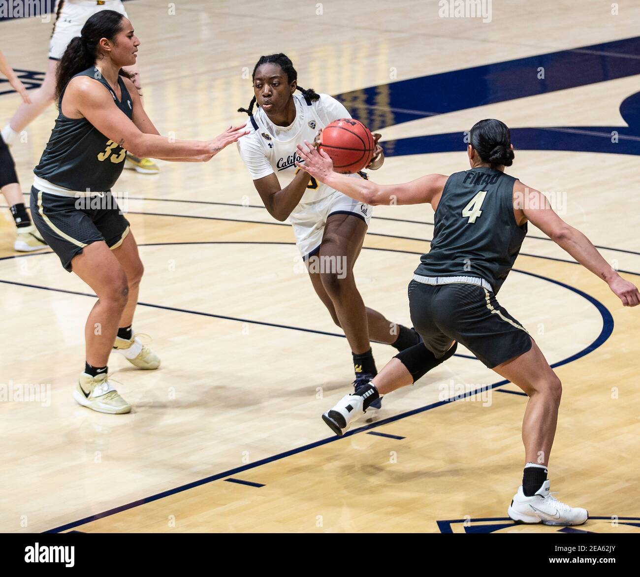 February 07 2021 Berkeley, CA U.S.A. California forward Ugonne Onyiah ...