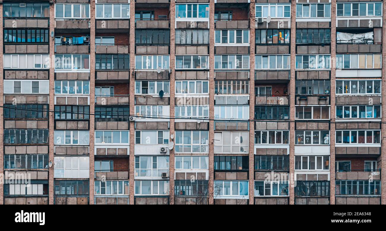 Soviet era housing hi-res stock photography and images - Alamy