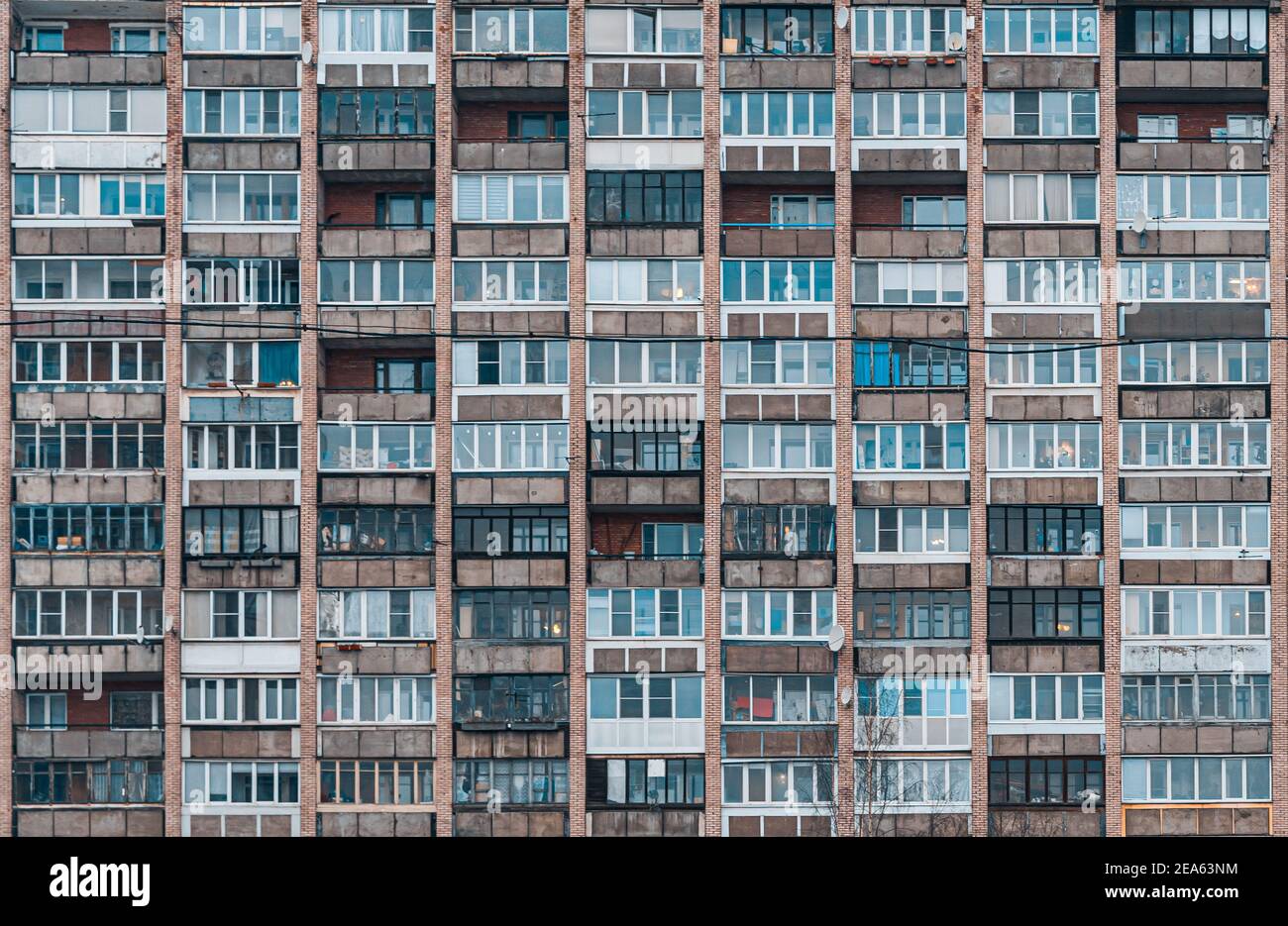 Soviet era housing hi-res stock photography and images - Alamy