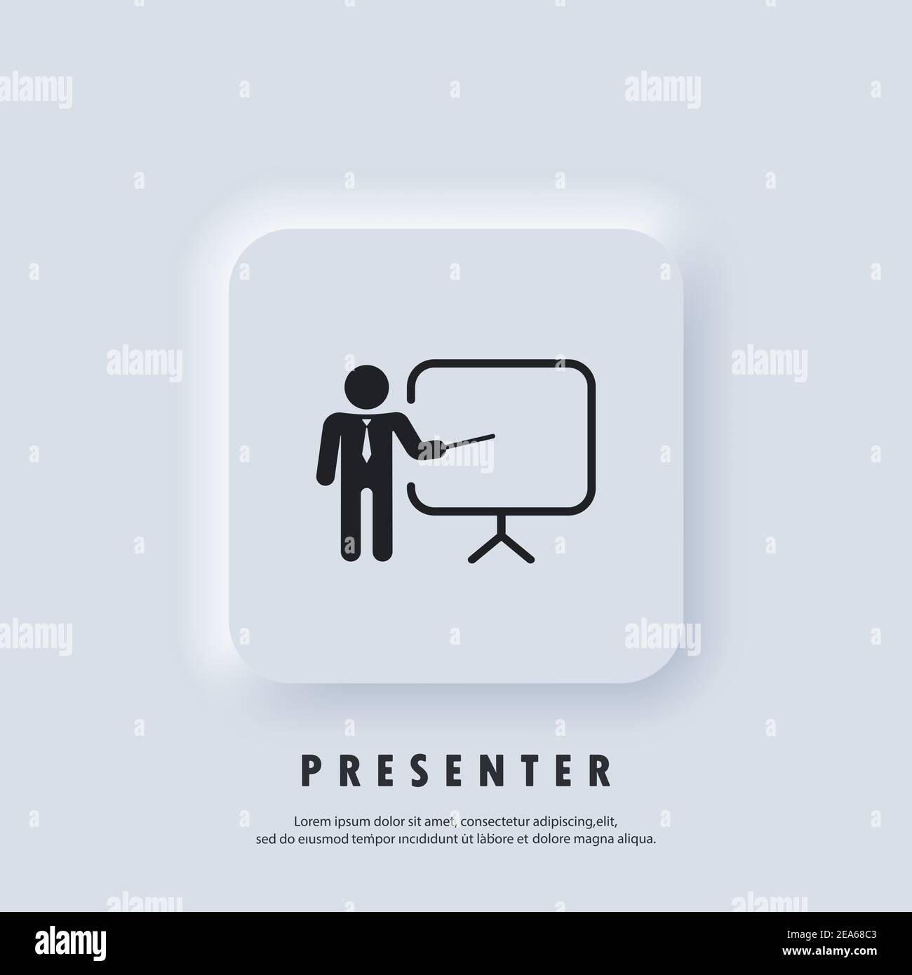 Training, presentation icon. Business Presentation Icons. Contains the ...