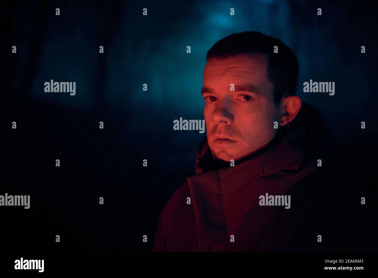 RUSSELL TOVEY in BECAUSE THE NIGHT (2020), directed by NIALL MACCORMICK ...