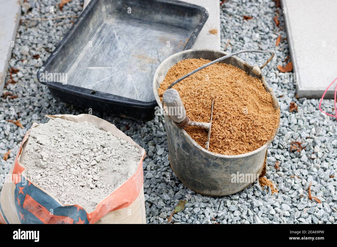 Concrete buckets construction hi-res stock photography and images - Alamy