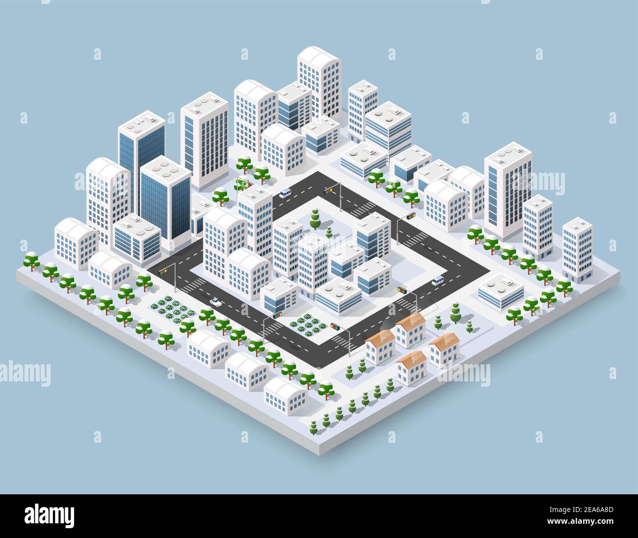 cityscape city street Stock Vector Image & Art - Alamy