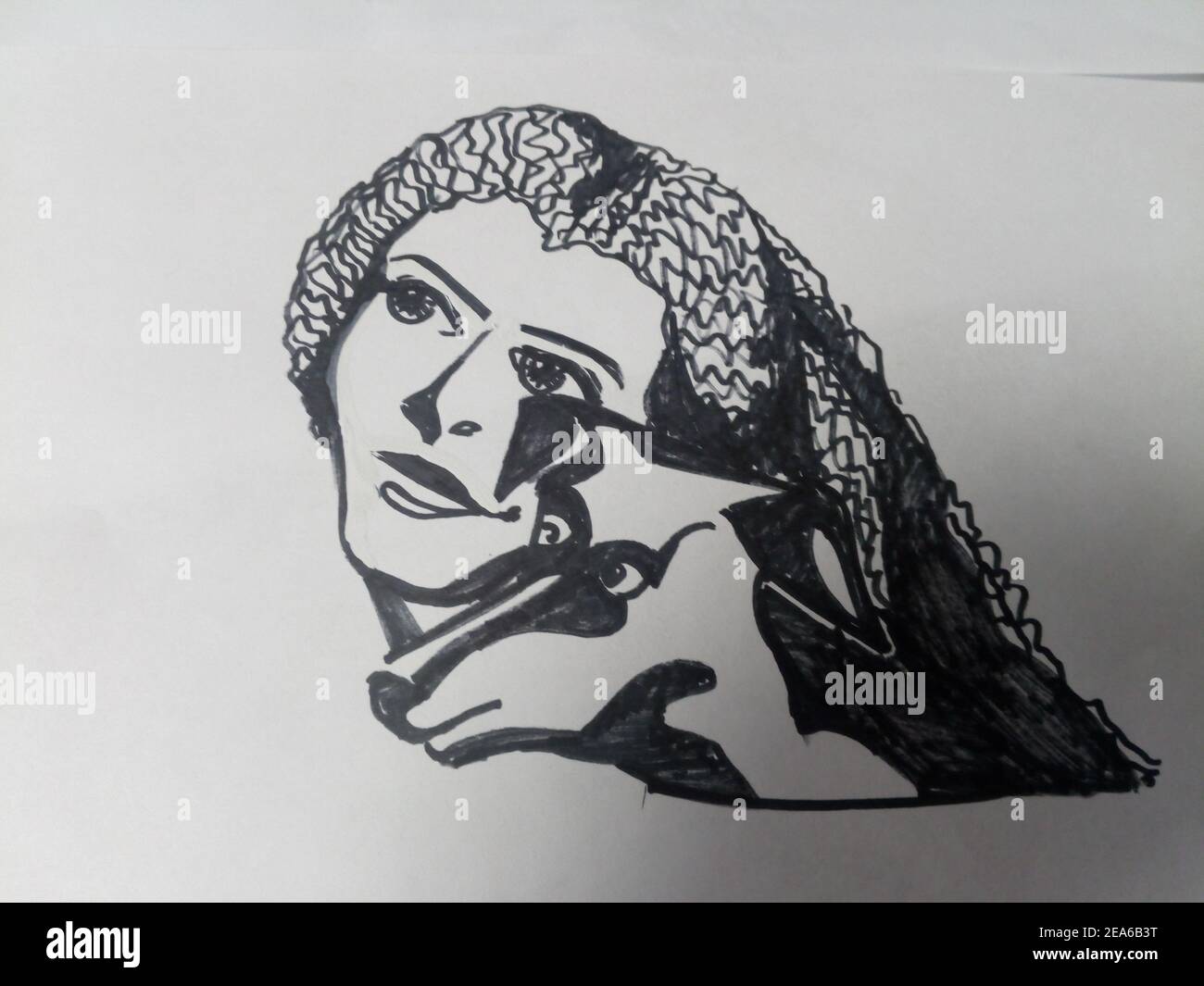 Dog line art hi-res stock photography and images - Alamy