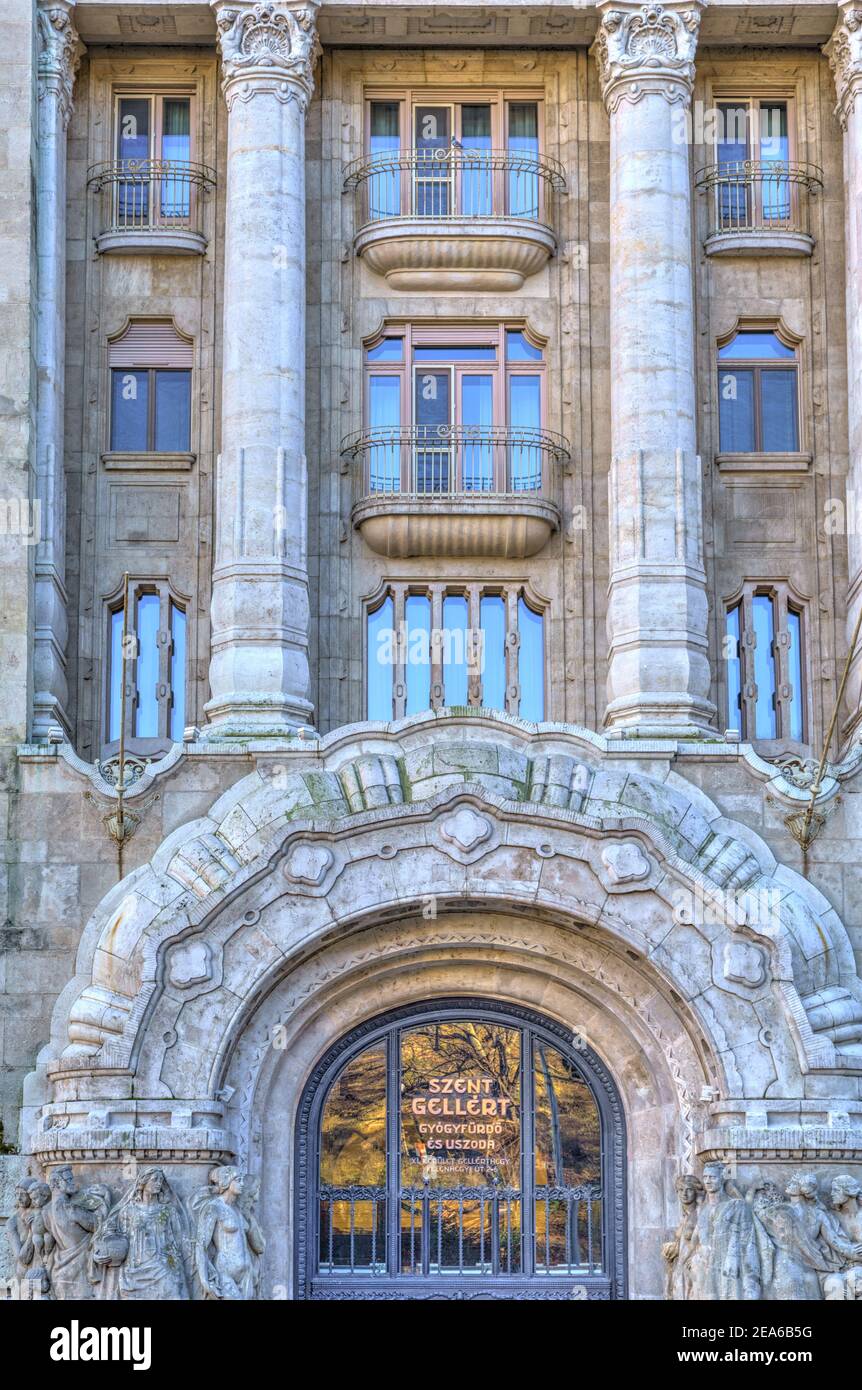 Gellert baths bath budapest spa hi-res stock photography and images - Alamy