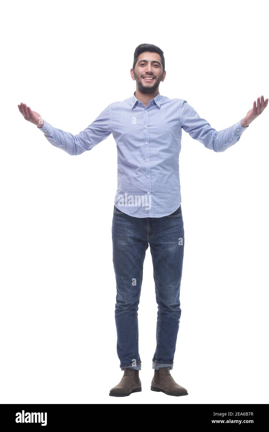 Male greets young people hi-res stock photography and images - Alamy