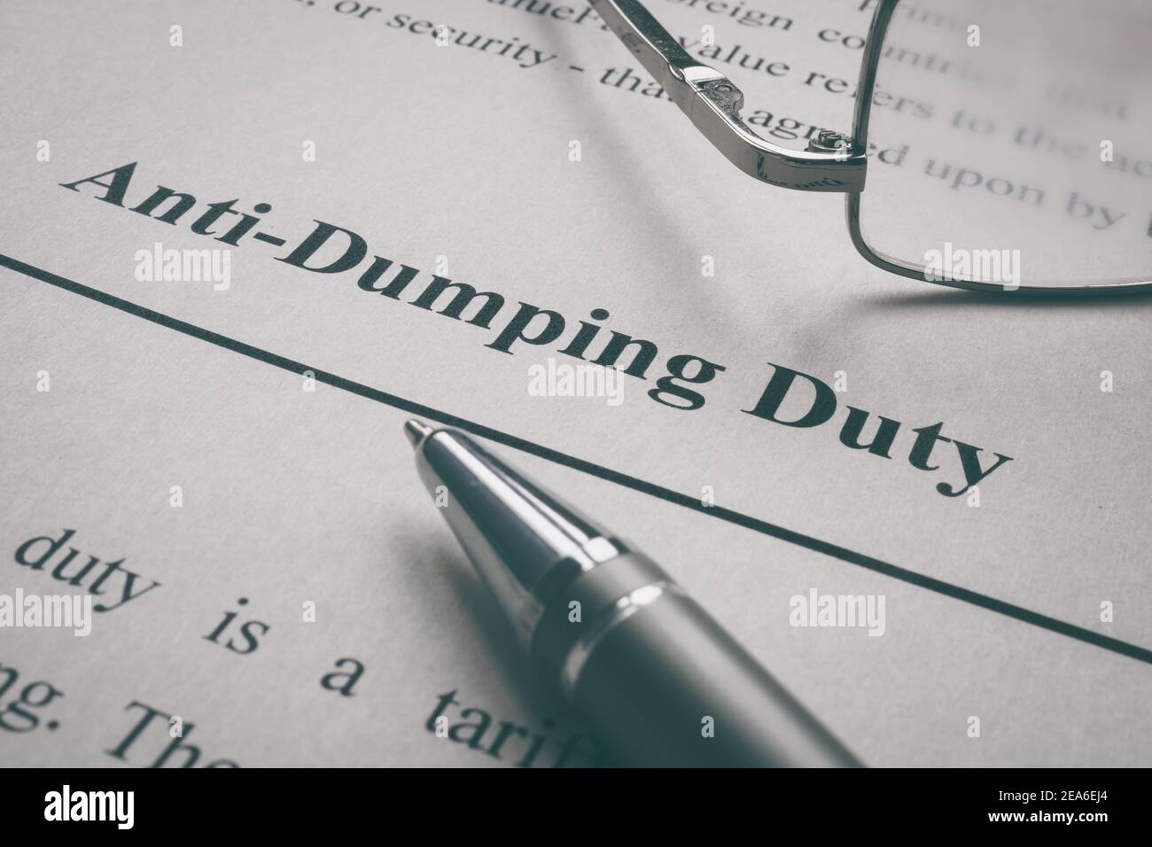 Anti dumping duties hi-res stock photography and images - Alamy