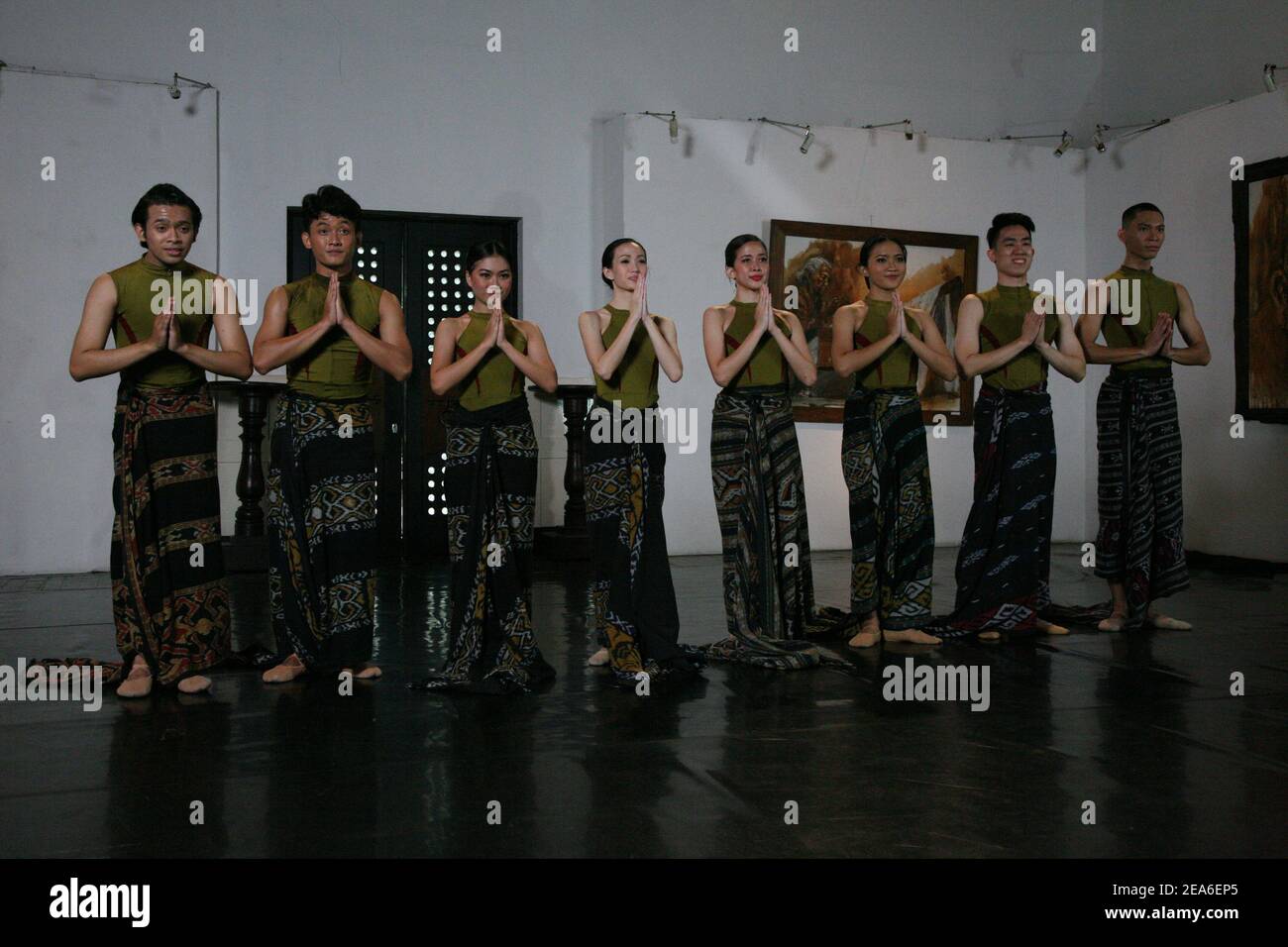 Jakarta, Indonesia. 07th Feb, 2021. Javanese and Ballet exploration ...