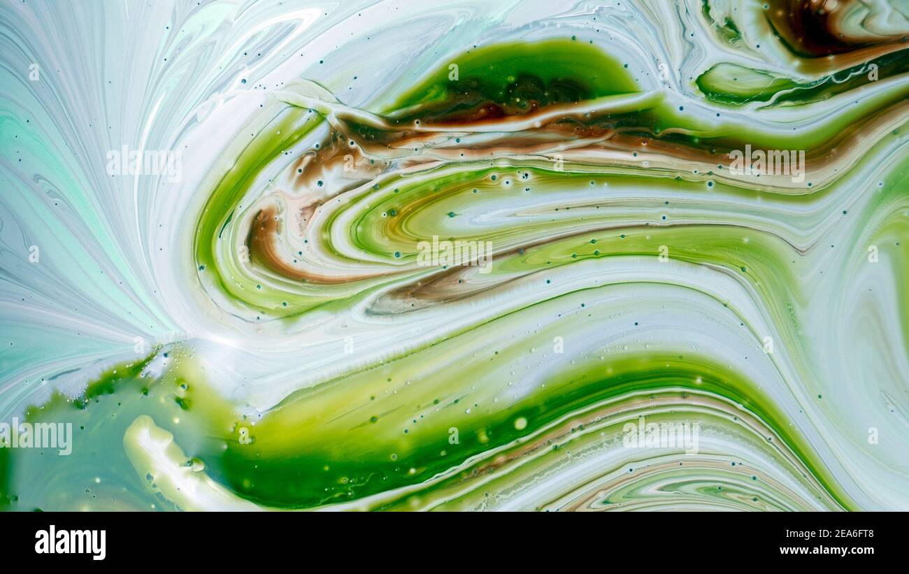 The colors of the aqueous ink are translucent. Abstract multicolored ...