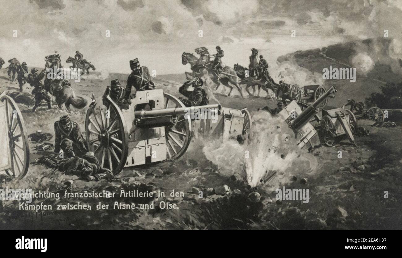 French artillery hi-res stock photography and images - Alamy