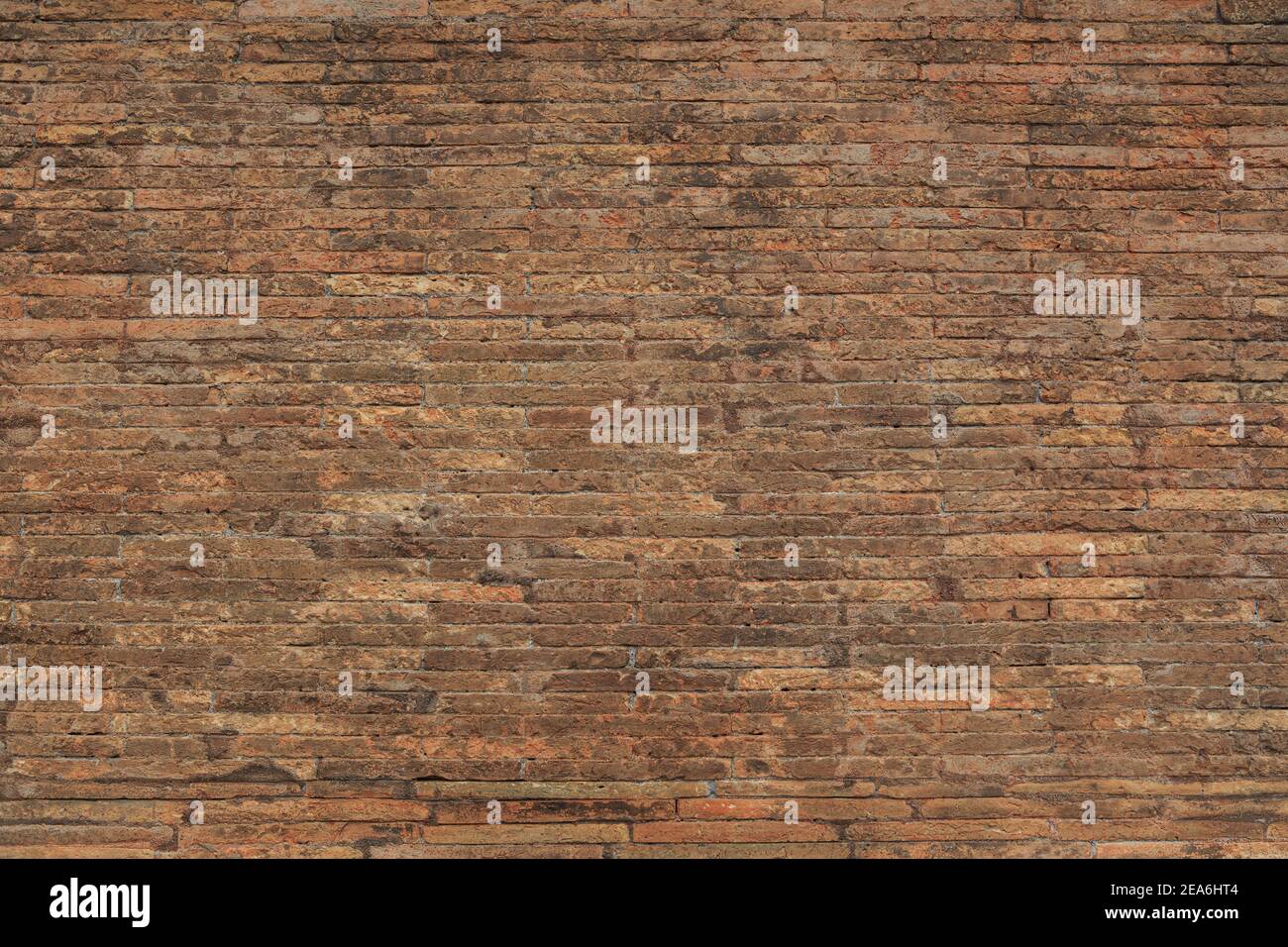 Old brick wall background. Red brick overlay pattern Stock Photo - Alamy