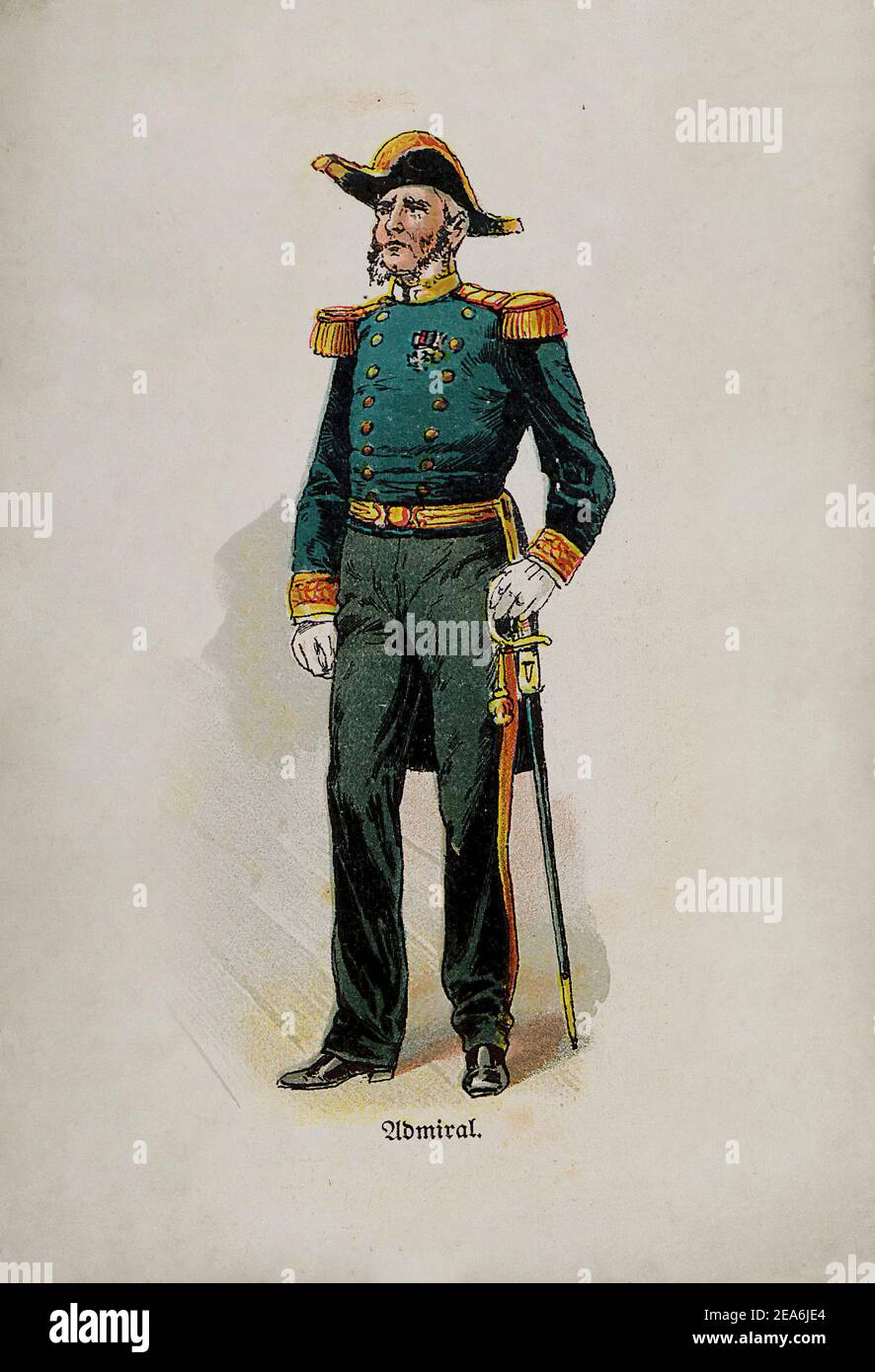 British admiral in dress uniform hi-res stock photography and images ...