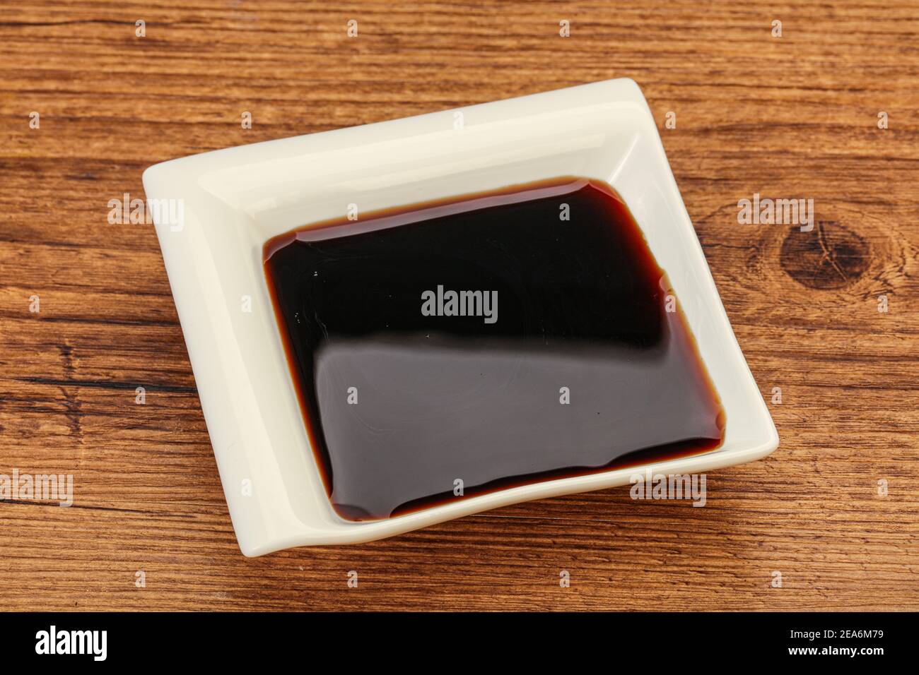 Asian cuisine - soya sauce in the bowl Stock Photo - Alamy