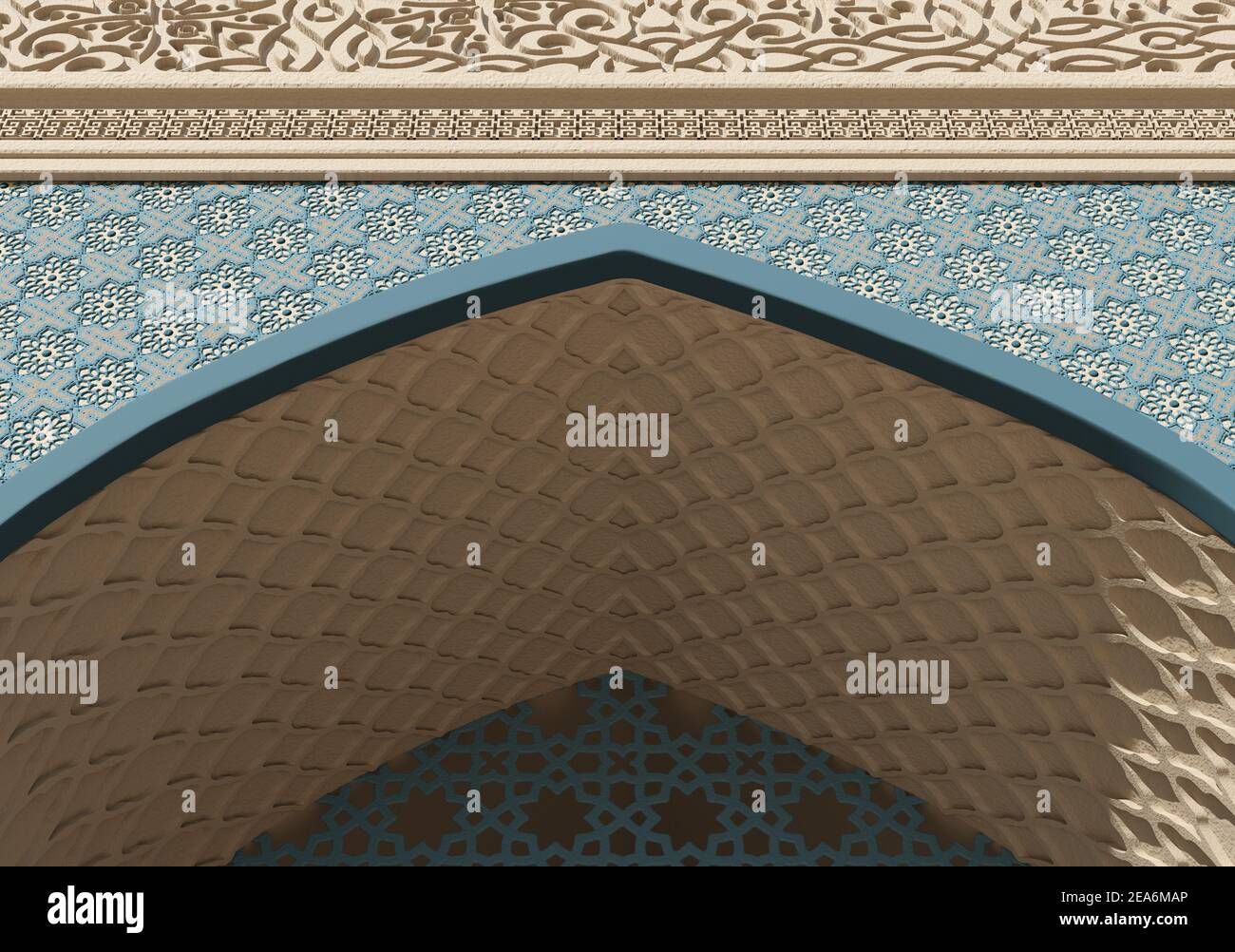 Blue mosque interior calligraphy hi-res stock photography and images ...