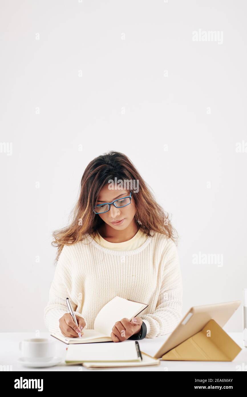 Student planner hi-res stock photography and images - Alamy
