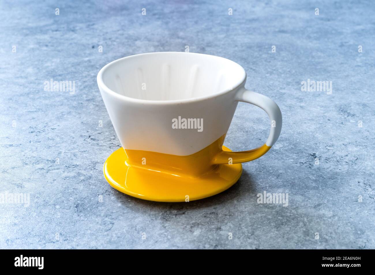 Flat Bottom Coffee Dripper with Three Holes Ceramic Made. Ready to Use ...