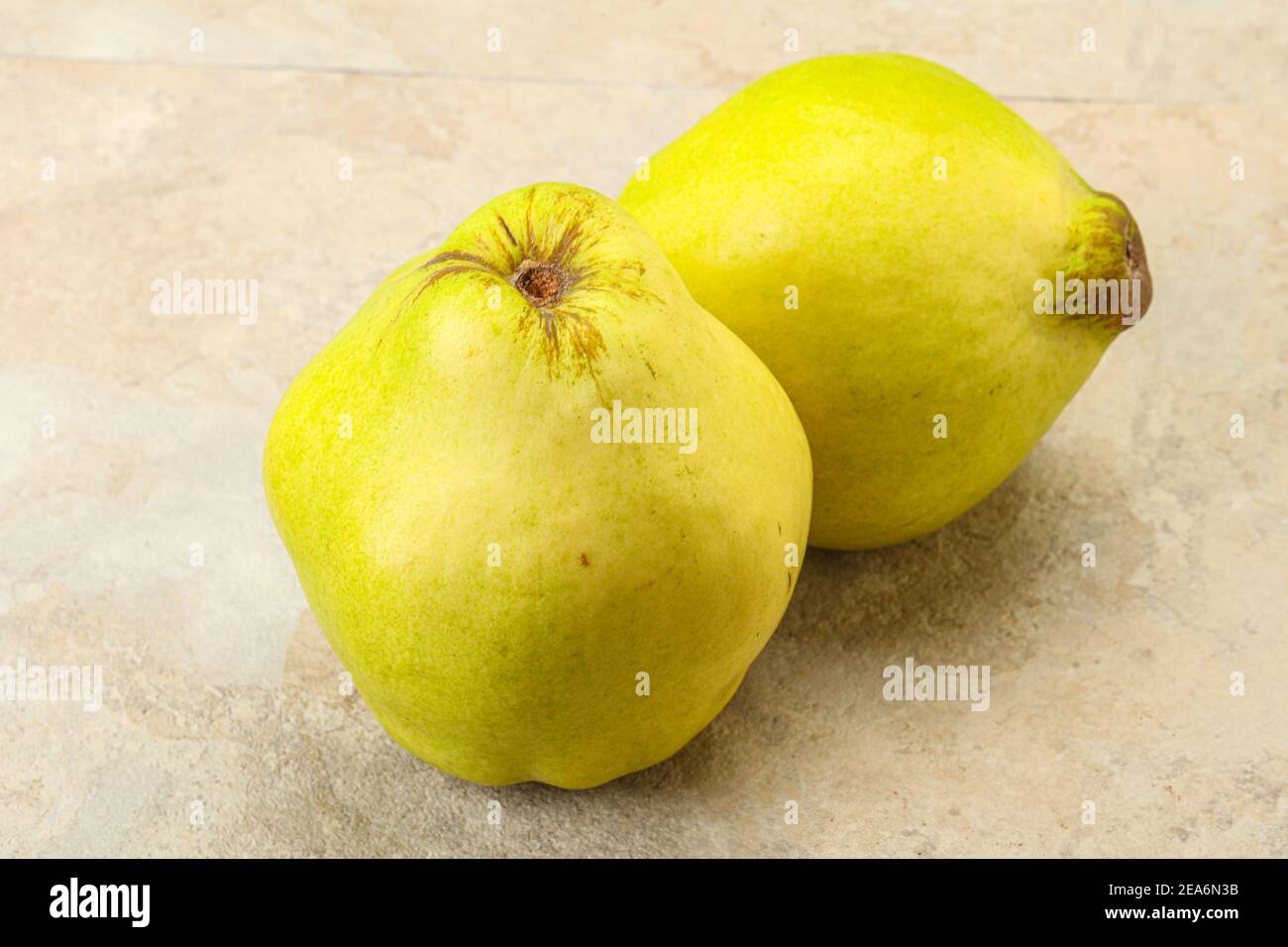 Sweet ripe and juicy quinces fruit Stock Photo - Alamy