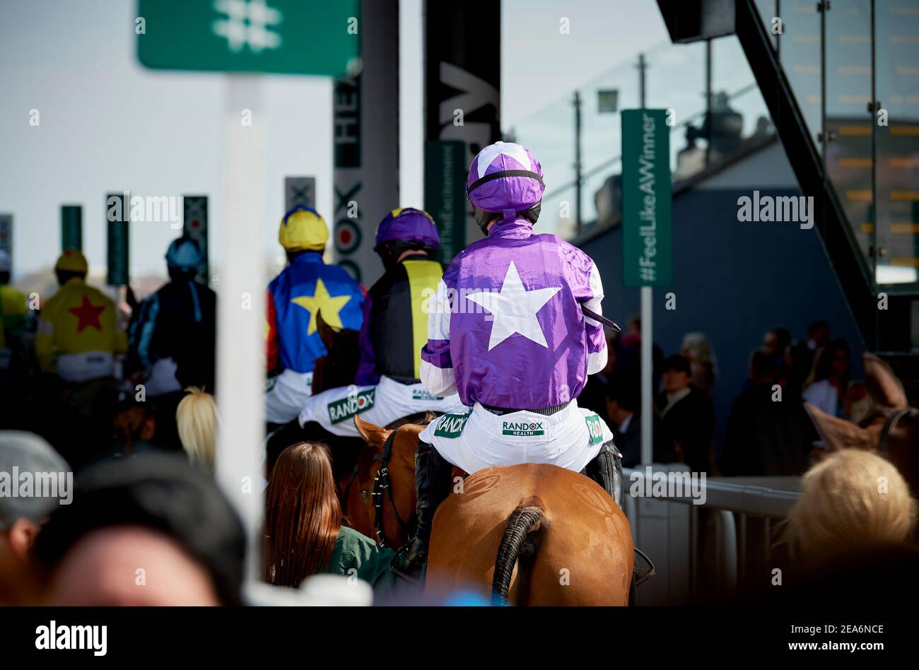Aintree racecourse fences hi-res stock photography and images - Alamy