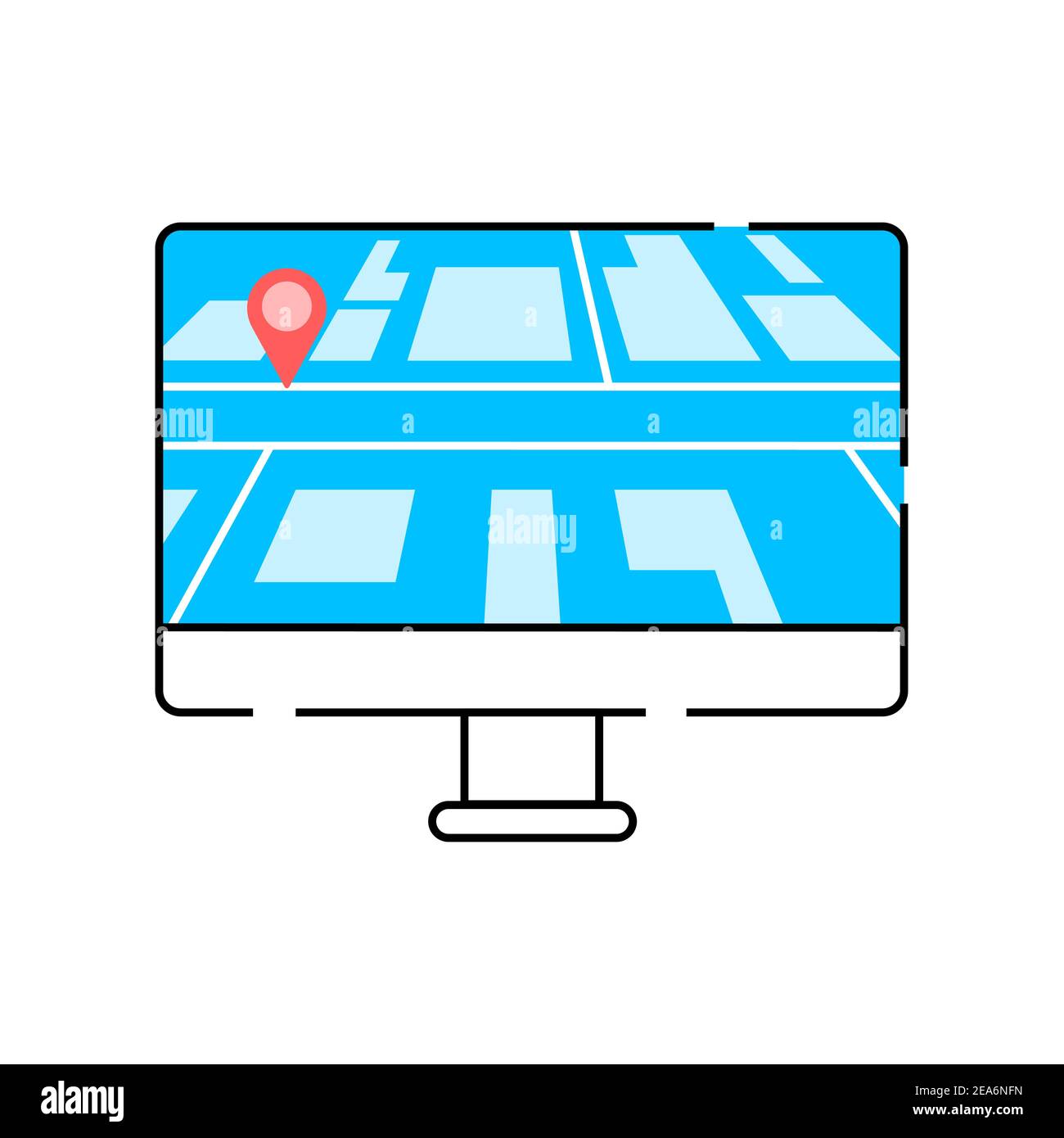 Country car map Stock Vector Images - Alamy