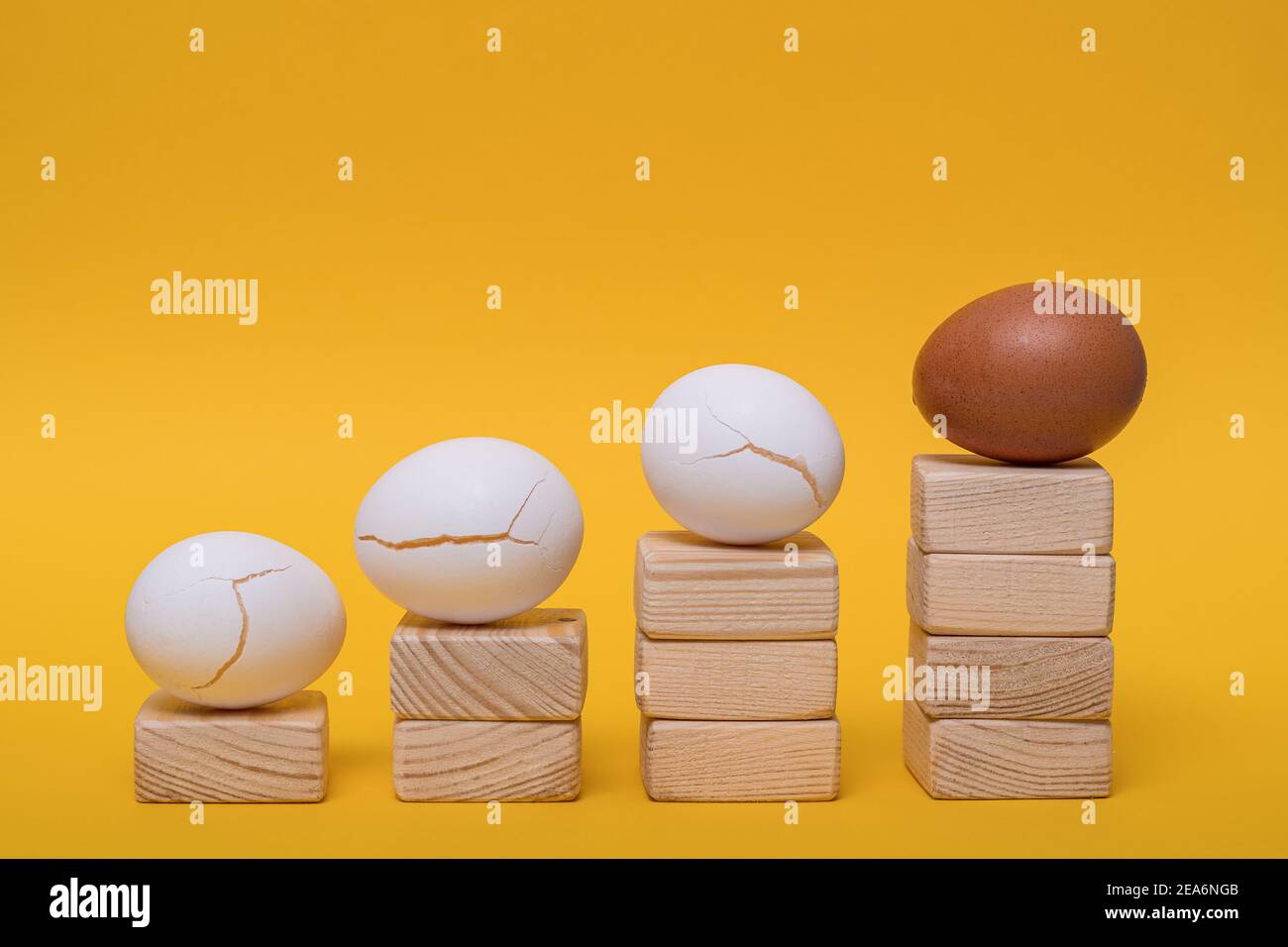 Broken ladder wood hi-res stock photography and images - Alamy