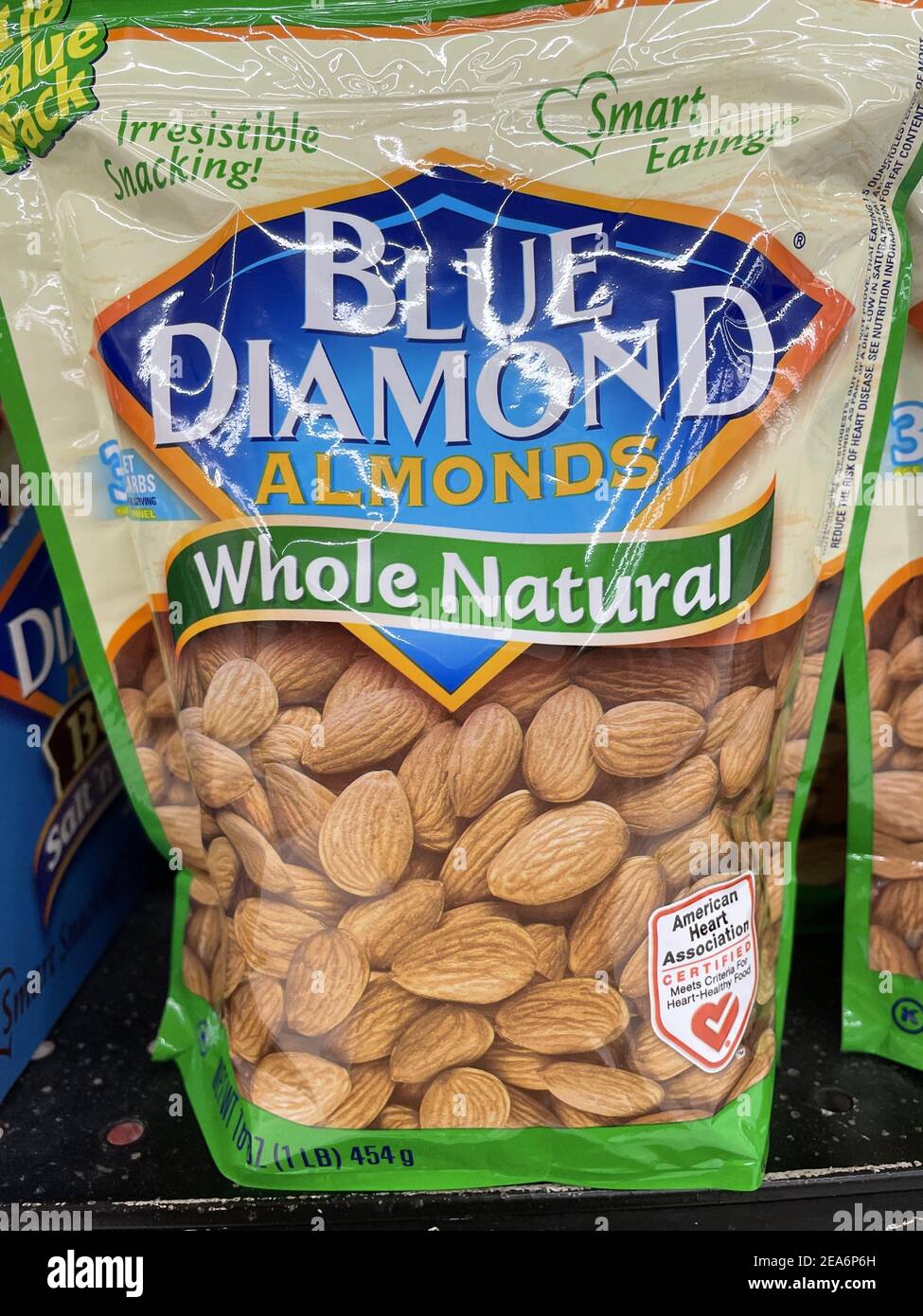 Blue diamond nuts hi-res stock photography and images - Alamy