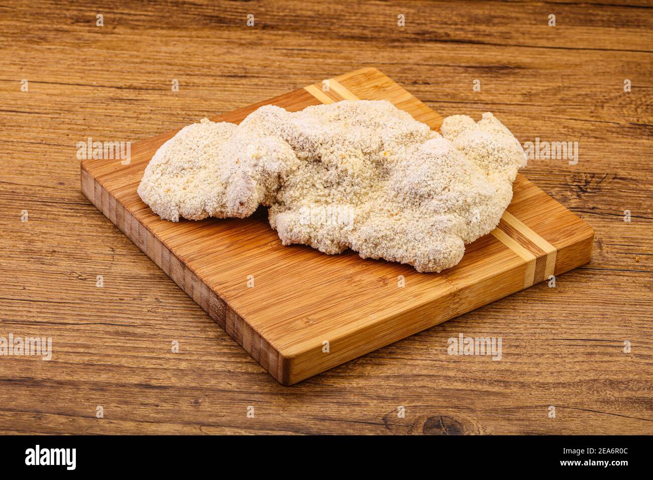 Raw pork meat schnitzel for roast Stock Photo - Alamy