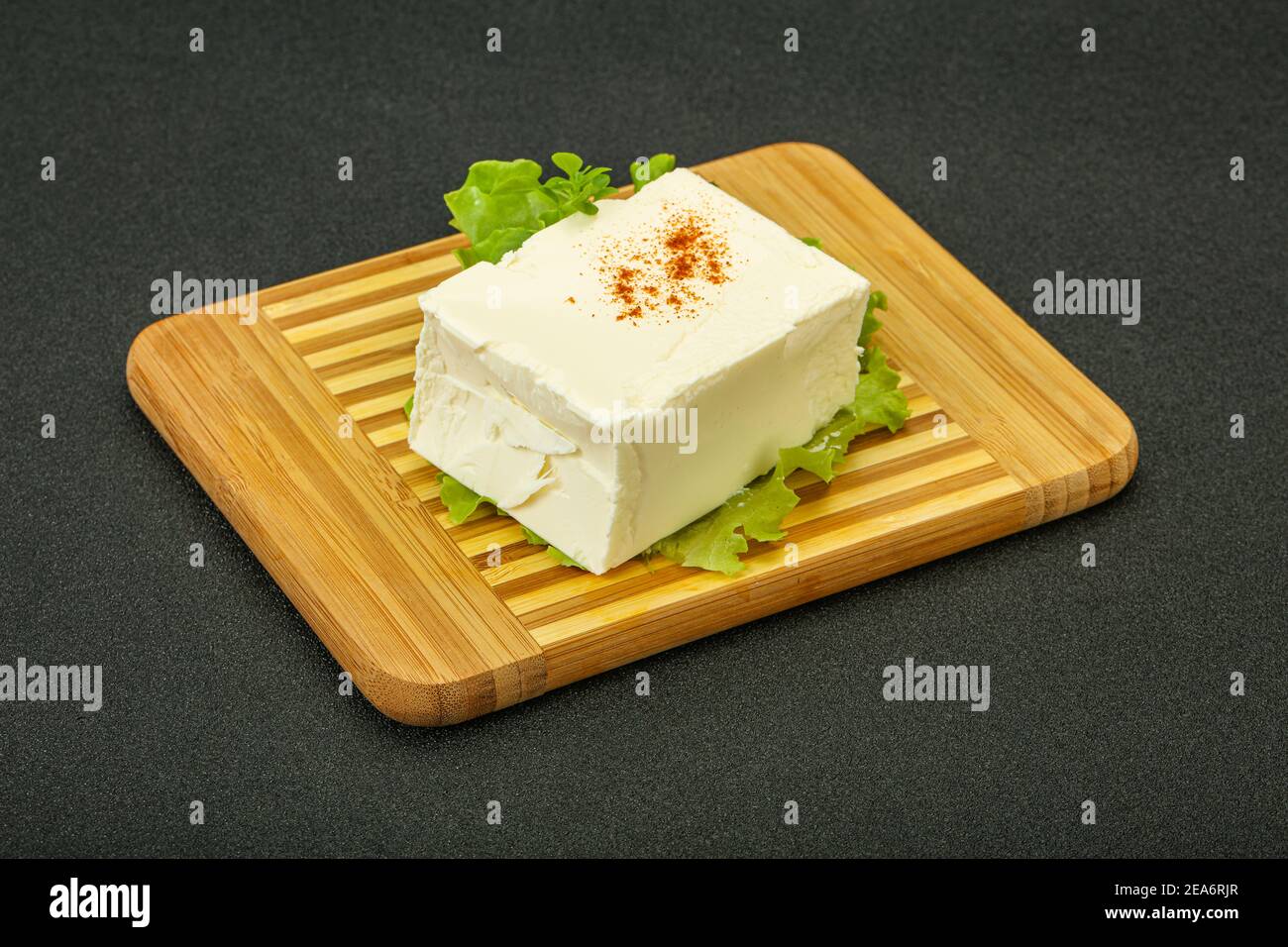 Greek traditional soft feta dairy cheese Stock Photo - Alamy