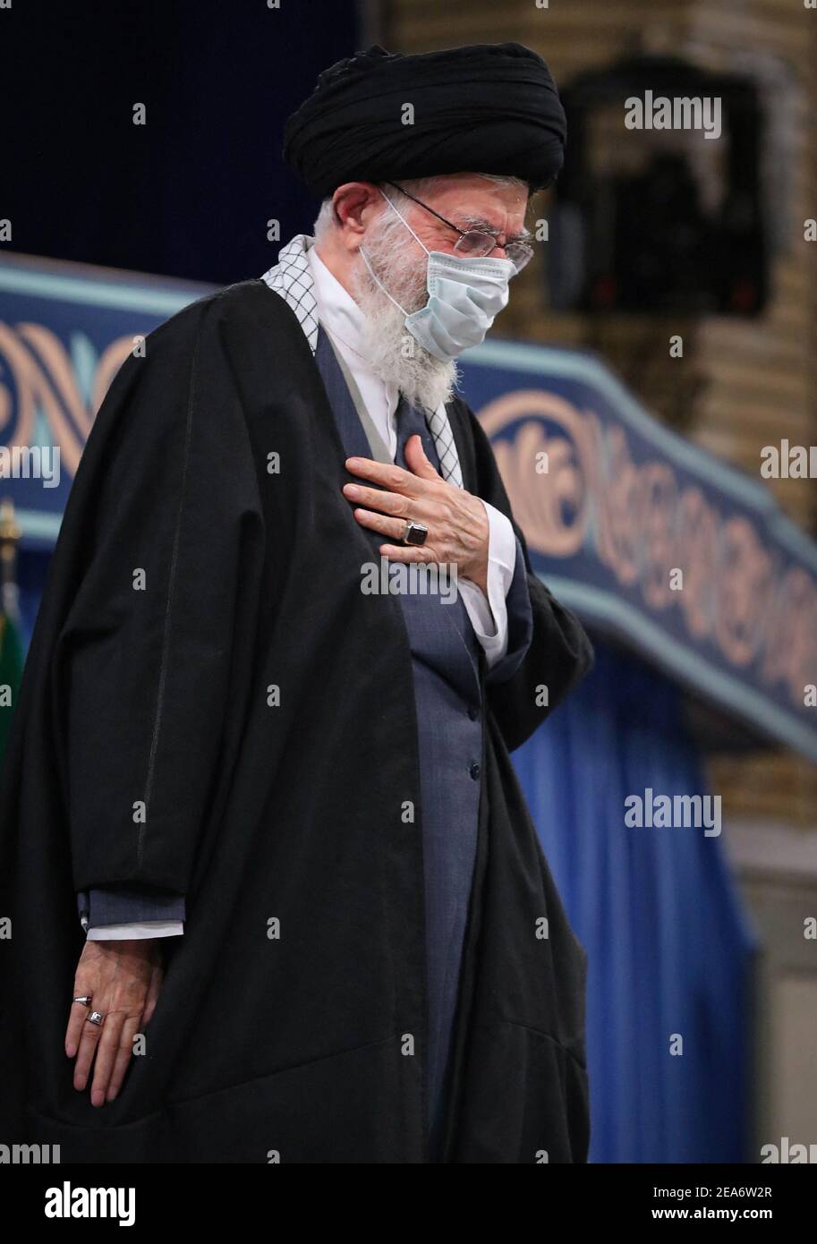 Irans supreme leader ayatollah ali khamenei hi-res stock photography ...