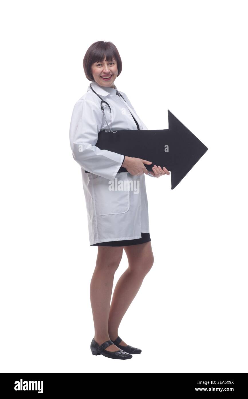 Hospital sign arrow Cut Out Stock Images & Pictures - Alamy