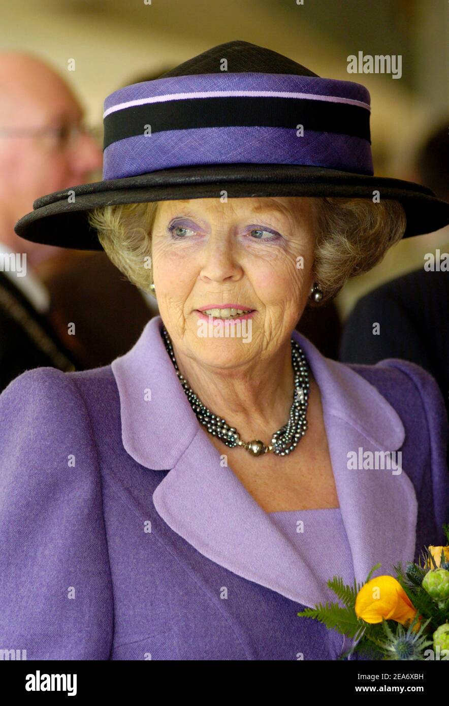 Official state portrait queen beatrix hi-res stock photography and ...