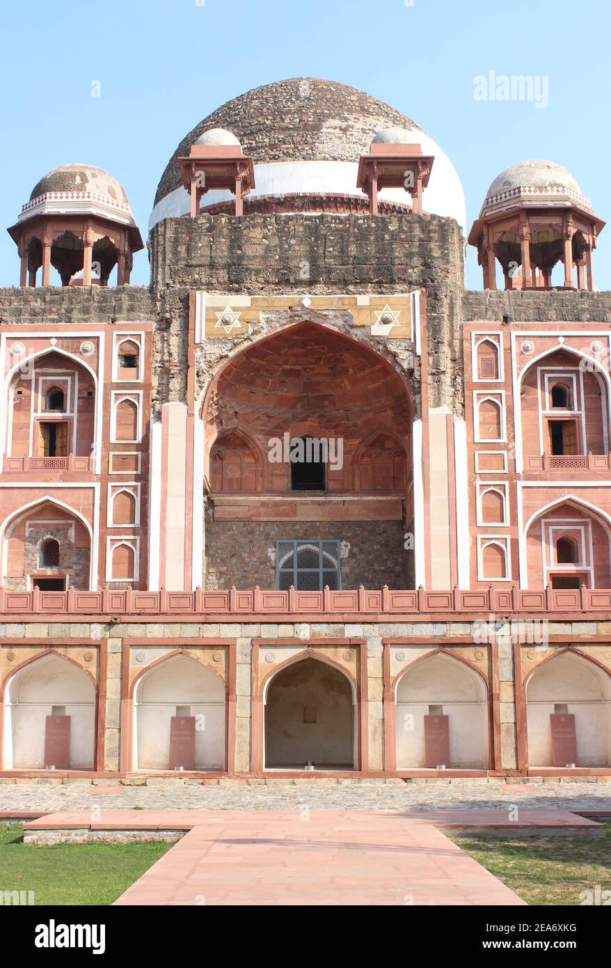 Restored Tomb of Abdul Rahim Khan I Khanan, one of the Navratnas of Mughal Emperor Akbar, in ...