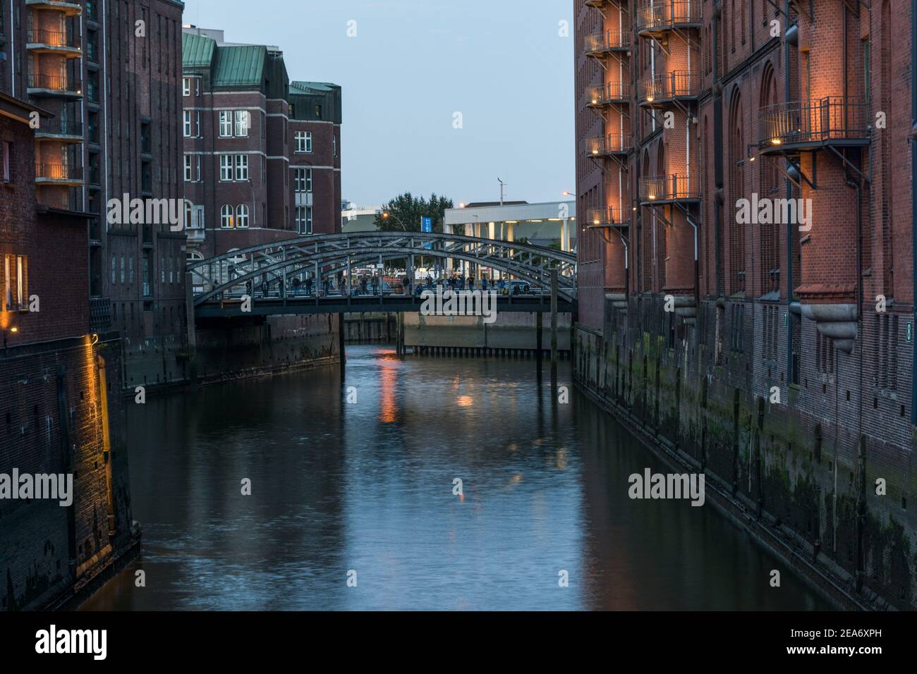 Hamburg, Germany - September 03 2017: Blue Port Art Project from ...