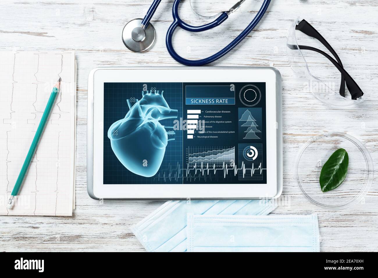 Medical diagnostics in modern hospital Stock Photo - Alamy