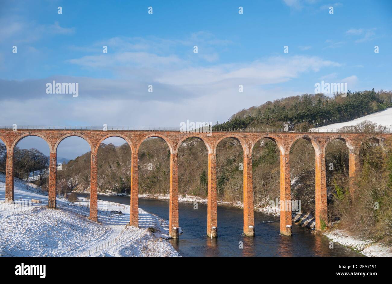 Scotland , UK. Leaderfoot, Scottish Borders, UK. Scottish Borders, UK ...