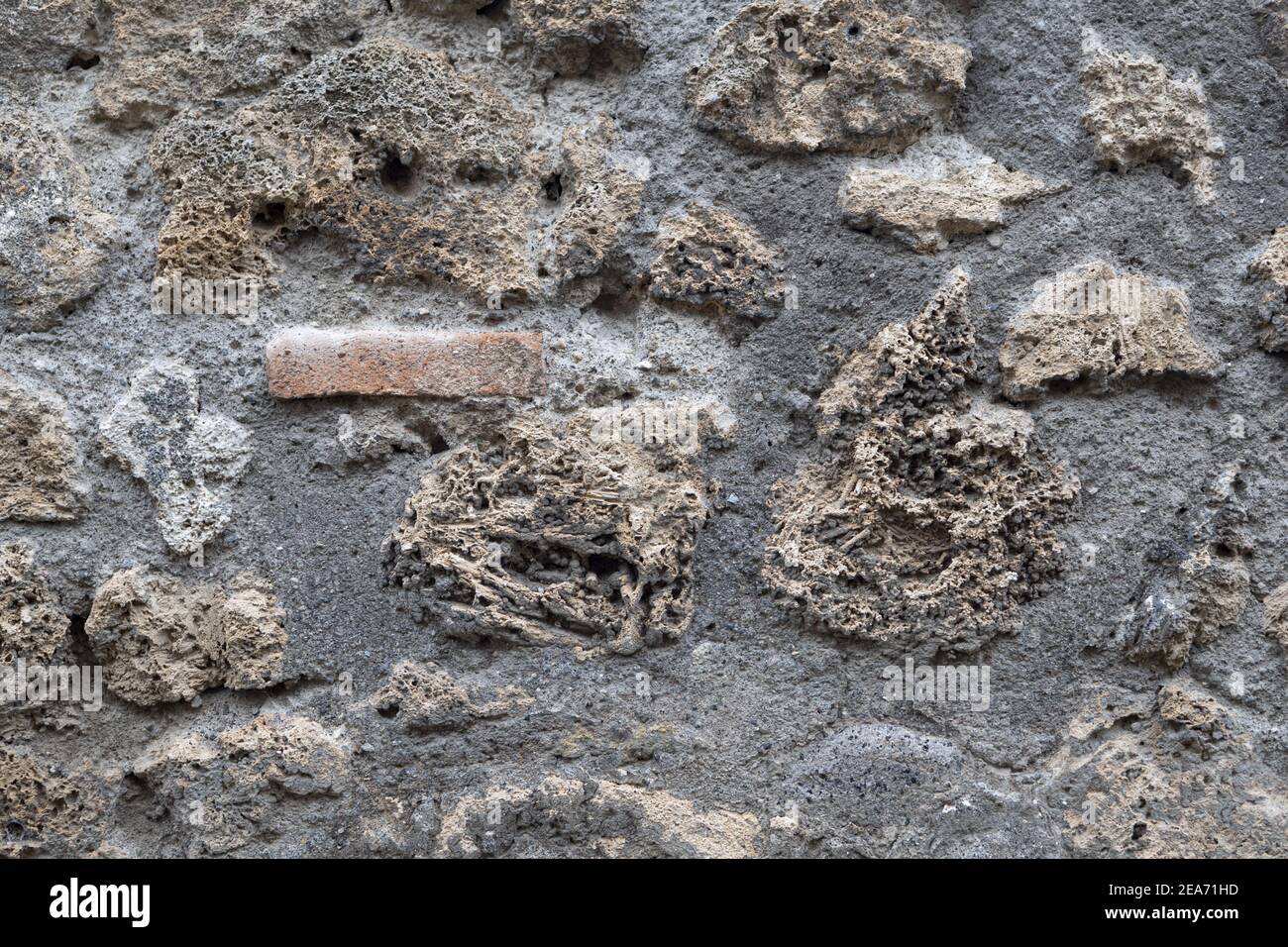 Ancient wall texture from Pompeii, Italy Stock Photo - Alamy