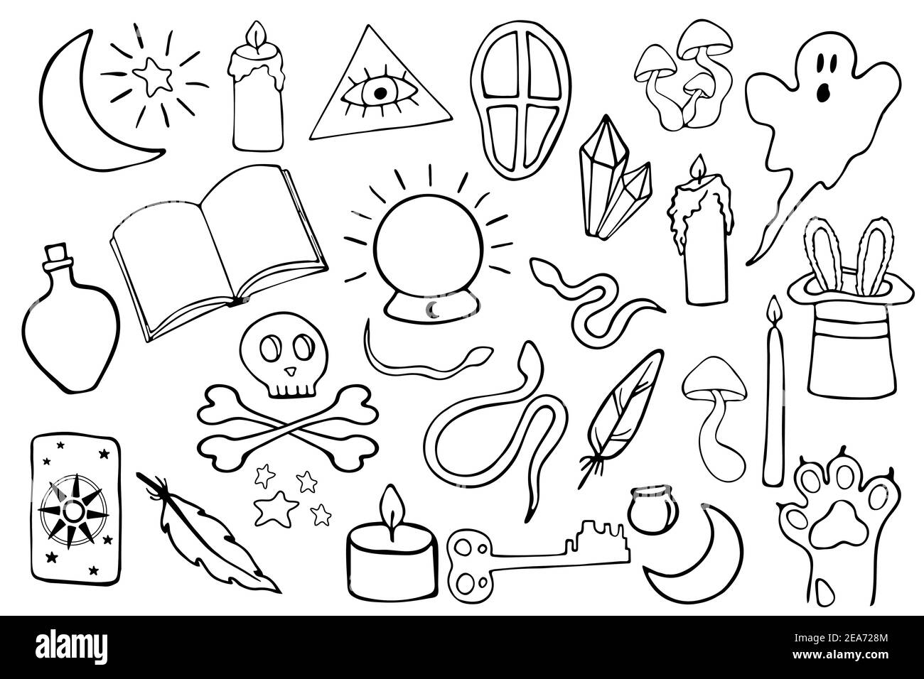 Magician tarot Stock Vector Images - Alamy