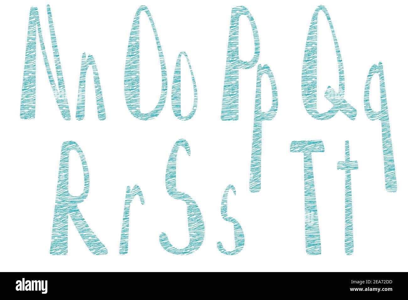 English alphabet design in Stock Vector Images - Alamy