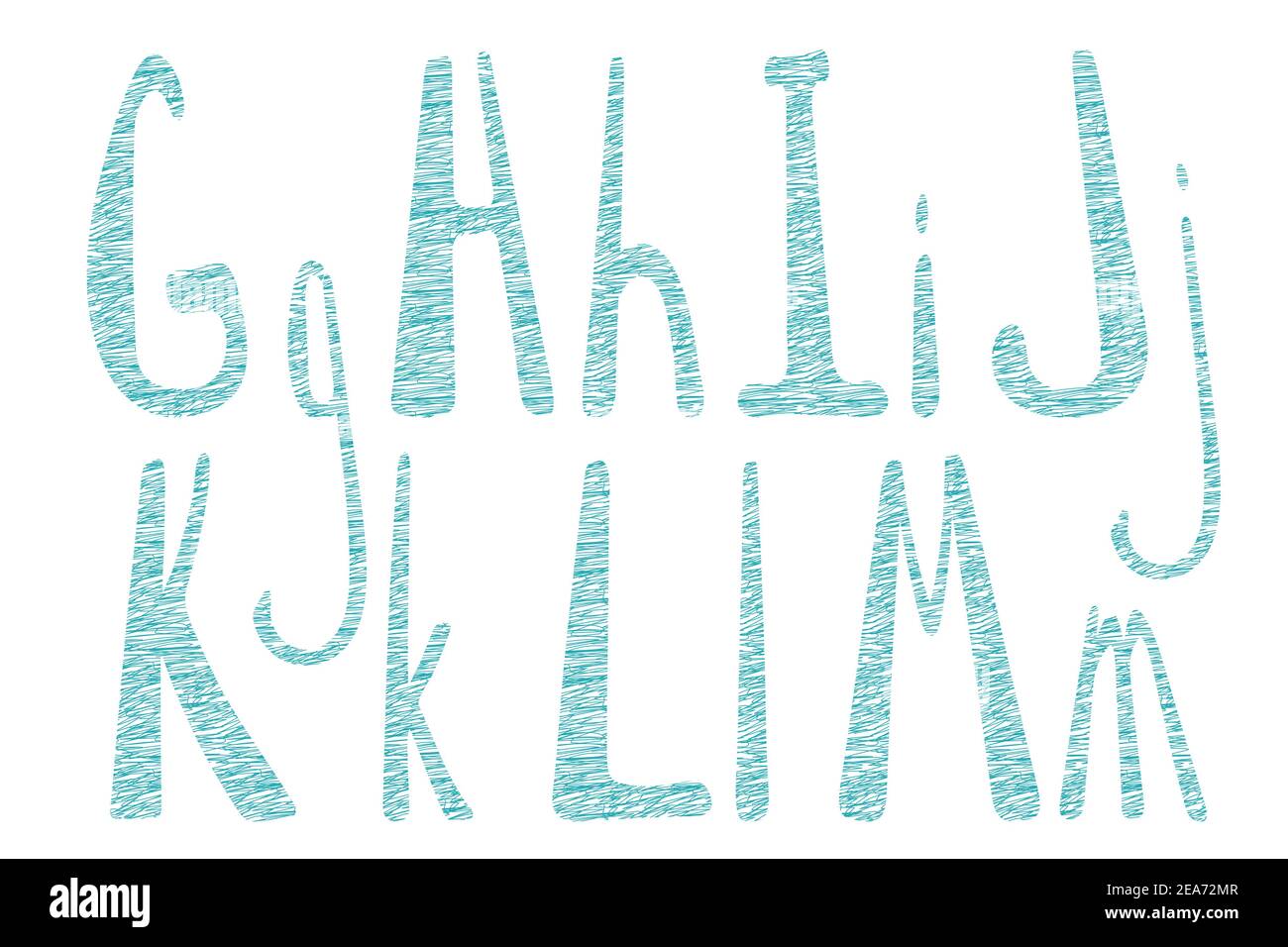 Hand drawn fashion design Cut Out Stock Images & Pictures - Alamy