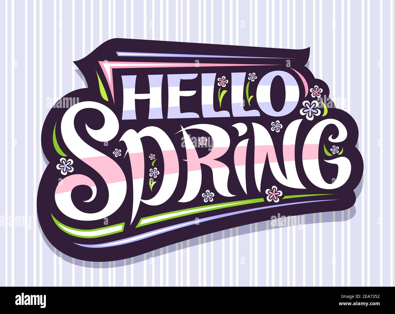 Dark pink font Stock Vector Images - Alamy