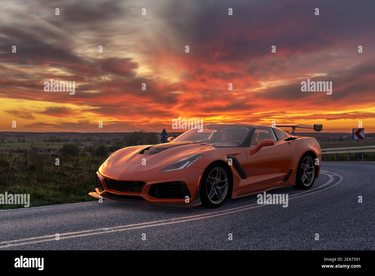 Corvette zr1 hi-res stock photography and images - Alamy