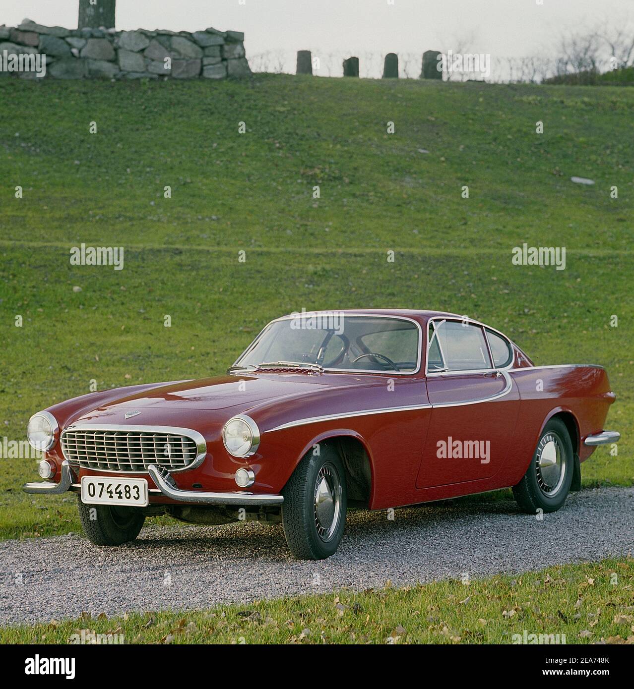 Volvo p1800 roger moore hi-res stock photography and images - Alamy
